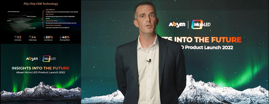 Successfully Concluded-Absen KLCOB Micro LED Product Launch 2022 ...